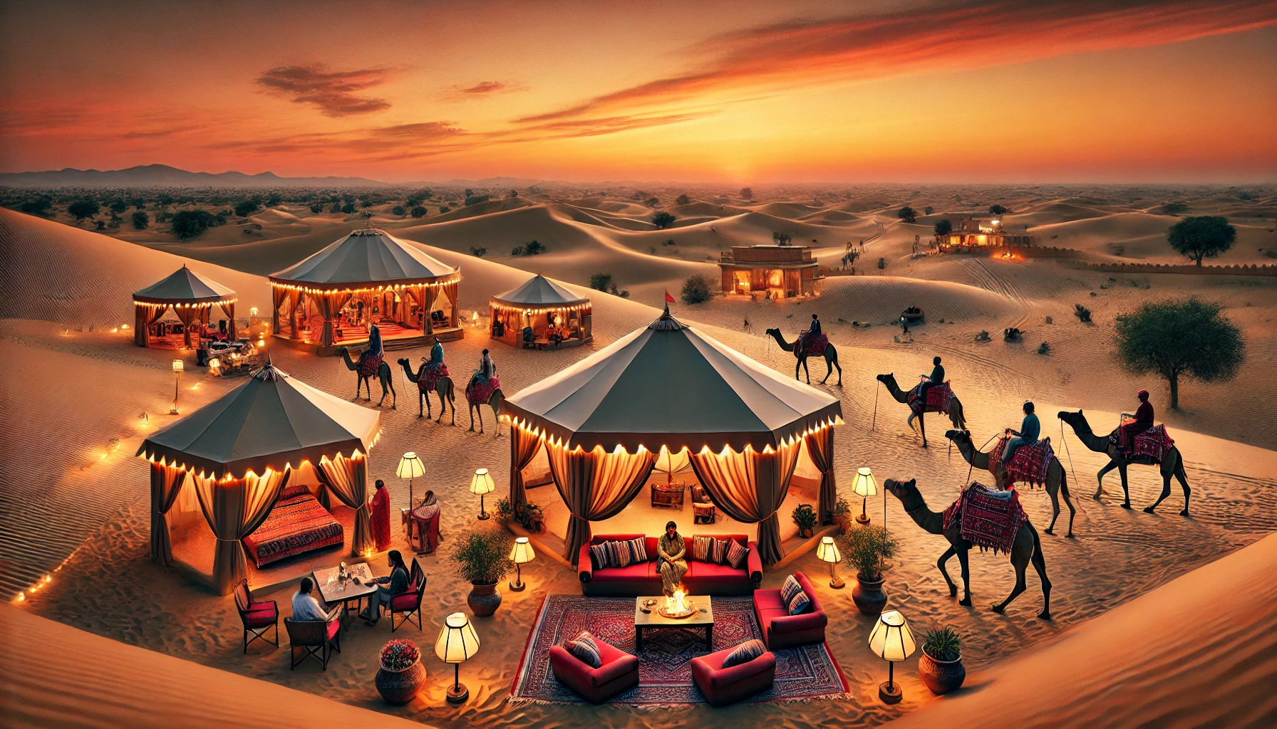 Rajasthan Desert Camp Jaisalmer for Sightseeing - Travel Guide